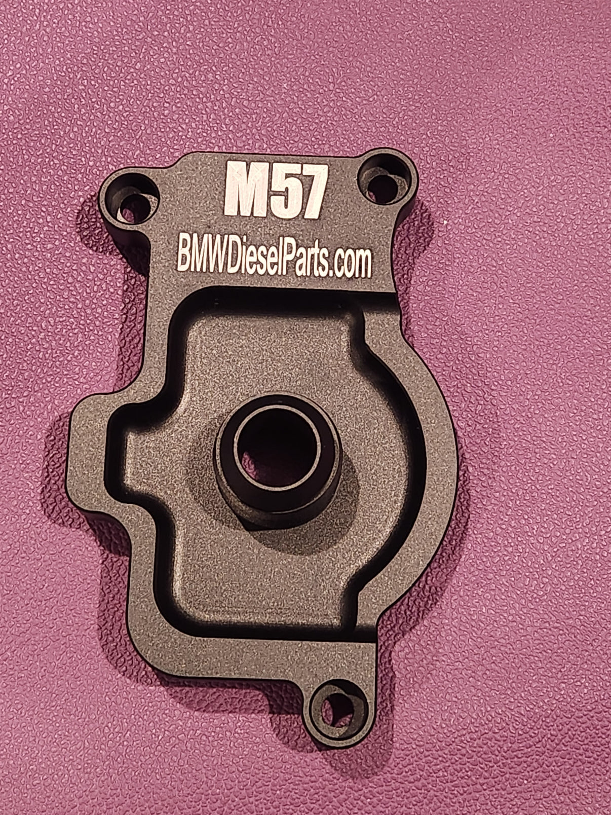M57 Billet 6061 Anodized PCV -12AN adapter Crankcase ventilation ...