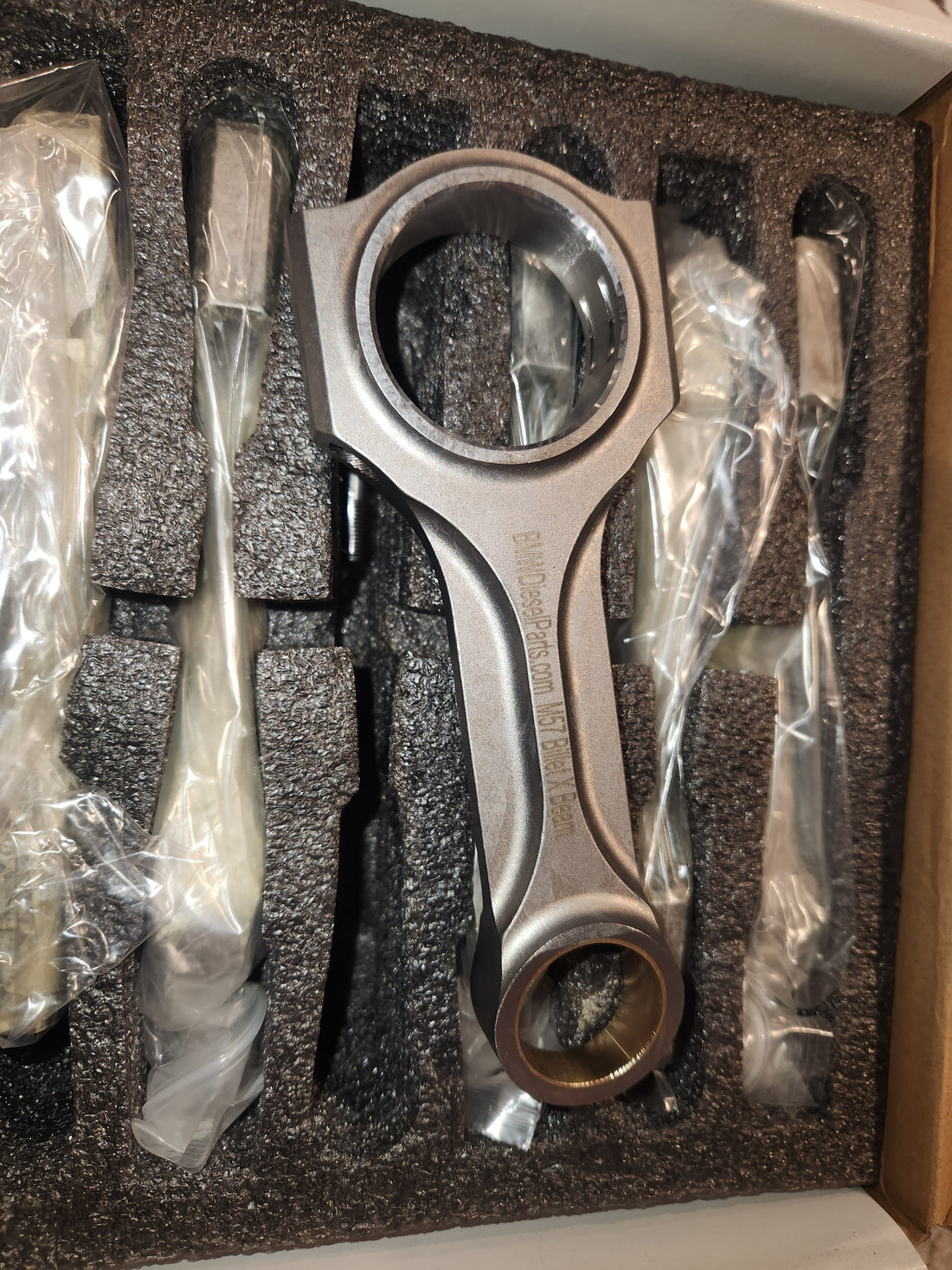 M57 1000HP Billet 4340 Connecting Rods – BMWDieselParts.com
